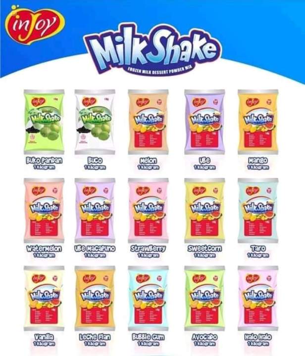 INJOY MILKSHAKE POWDER 1KL | Lazada PH