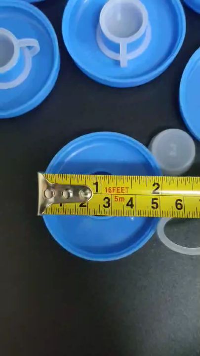 ROUND CAP FOR 5 GALLON ROUND WATER CONTAINER NON SPILL HALF CAP COVER ...