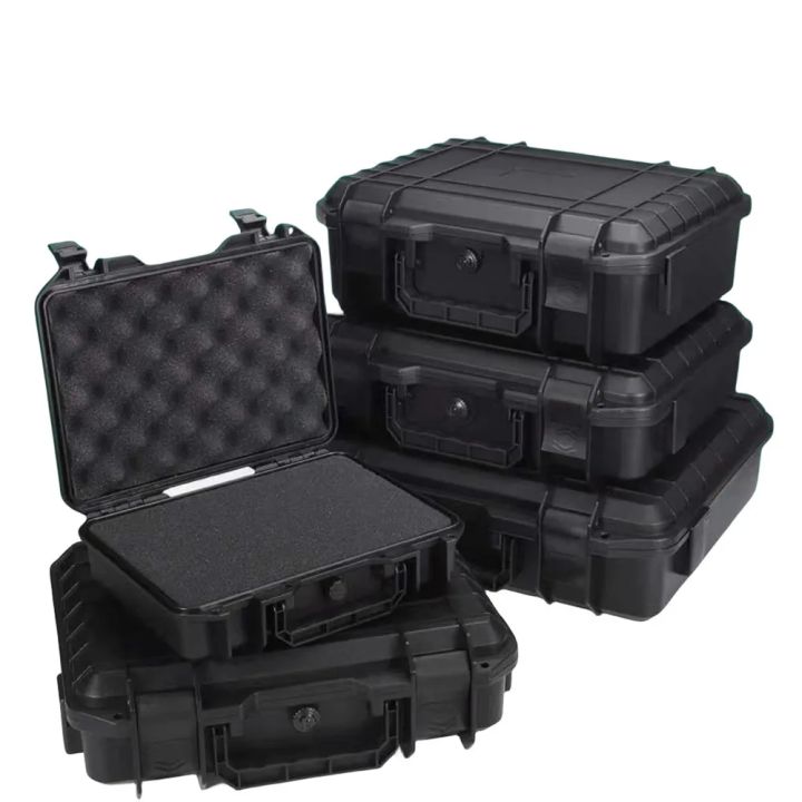 Waterproof Hard Carry Case Bag Toolbox With Pre-cut Sponge Storage Box ...