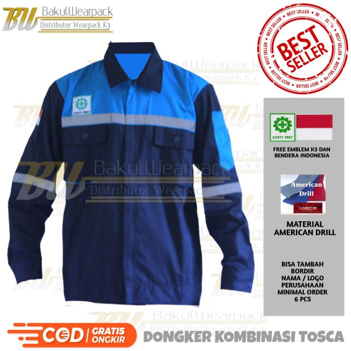 Baju Wearpack Safety Atasan / Wearpack Safety Atasan / Kemeja Wearpack ...