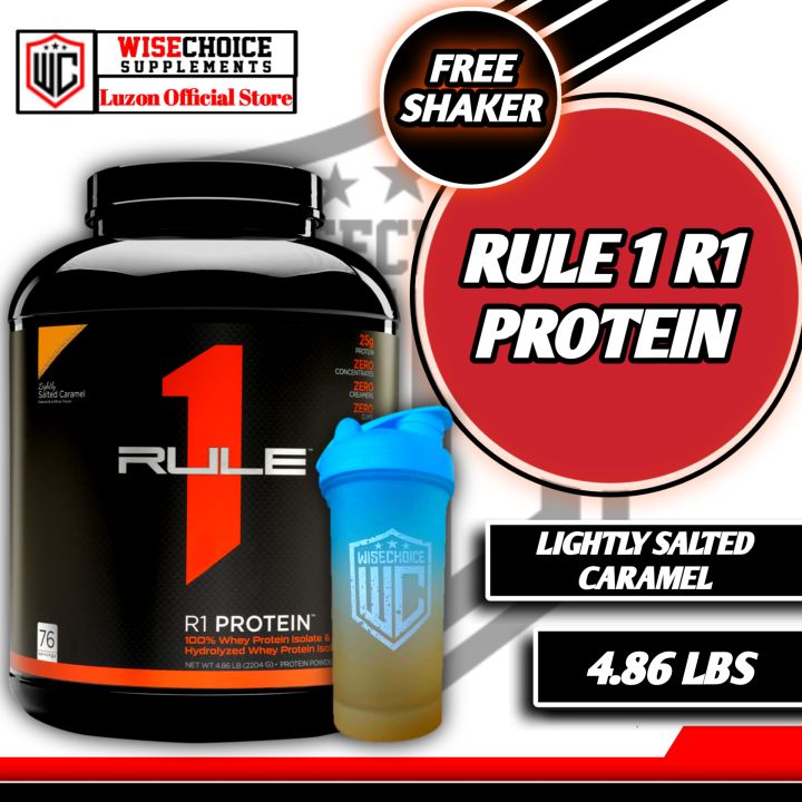RULE 1 R1 PROTEIN 5 LBS LIGHTLY SALTED CARAMEL | Lazada PH