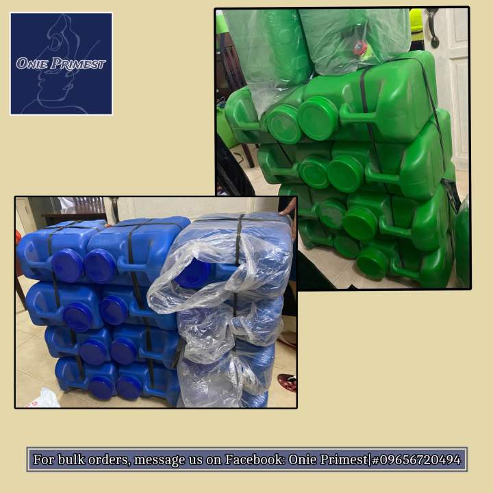 THICK WATER CONTAINER GALLON WITH FAUCET (5 GALLON & 2.5 GALLON ...