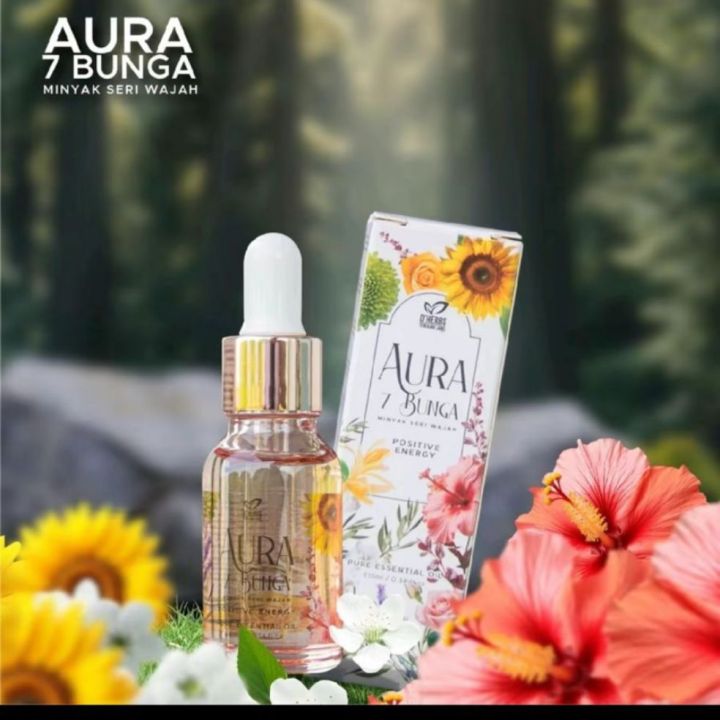 DHERBS MINYAK AURA SERI MINYAK 7 BUNGA FACE OIL | Lazada