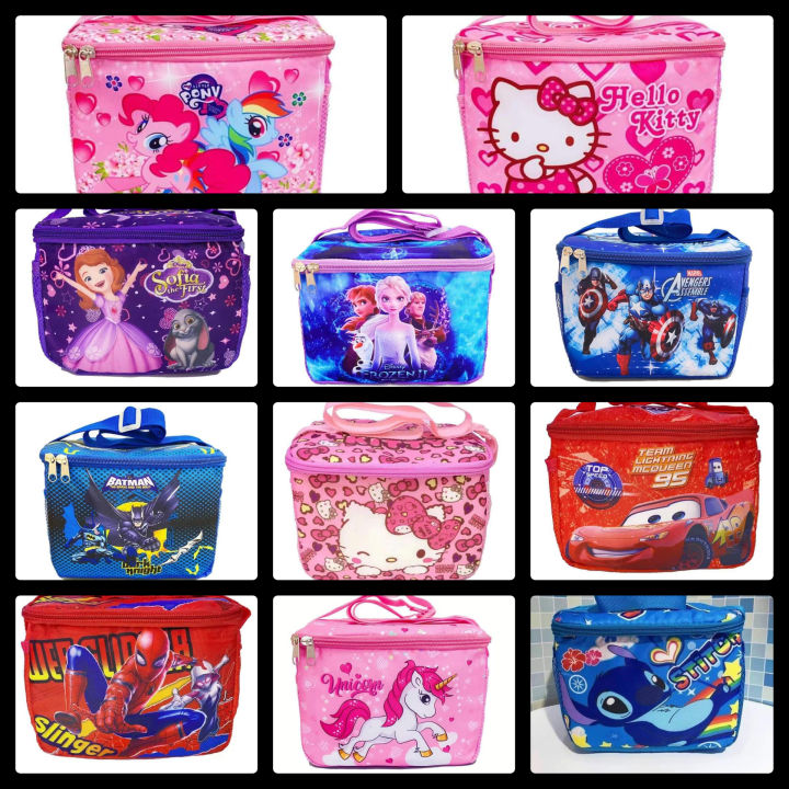 Character Lunch Bag Thermal Lunchbag Available in: Spider/Little Pony ...