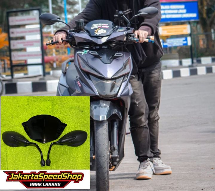 PAKET SPION X1 PNP BEAT PLUS VISOR BEAT ESP NEW LED MODEL BEAT KARBU ...