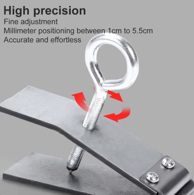 Qaao Tile Height Regulator Adjustable 1-5.5cm Wall Ceramic Tile Locator ...