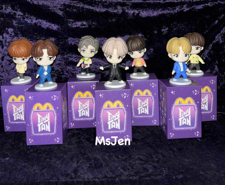 TinyTAN BTS x McDonald’s MCDO Happy Meal 2025 Blind box Tiny tan BTS ...