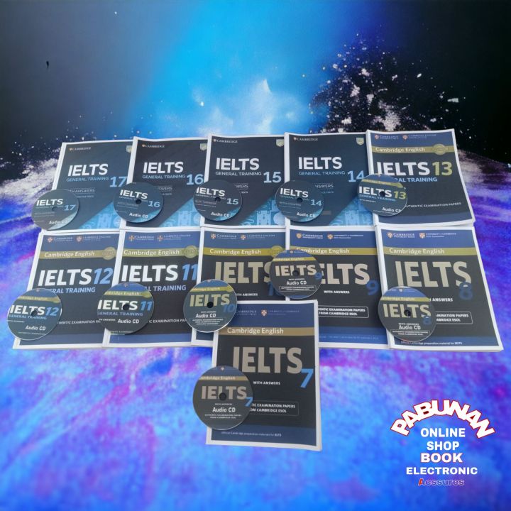 IELTS Cambridge General test 11books 7to17 | Lazada PH