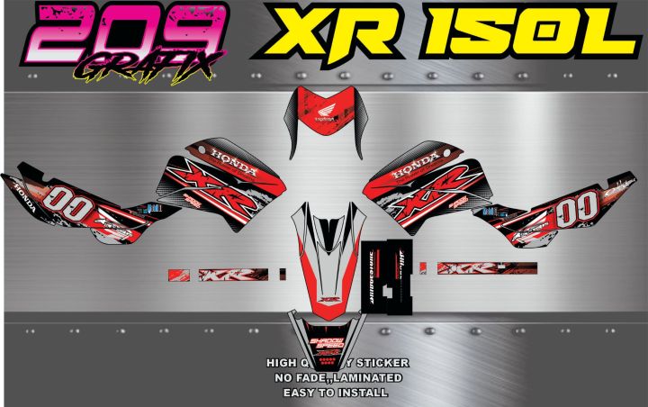 XR 150L FULL BODY DECALS | Lazada PH