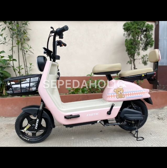 Sepeda Listrik EXOTIC VELOCE V3 500 Watt Electric Bike BY PACIFIC ...