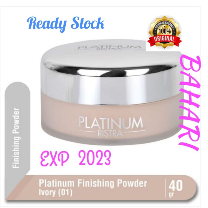 Ristra Platinum finishing powder 40 gr (01) Ivory | Lazada Indonesia