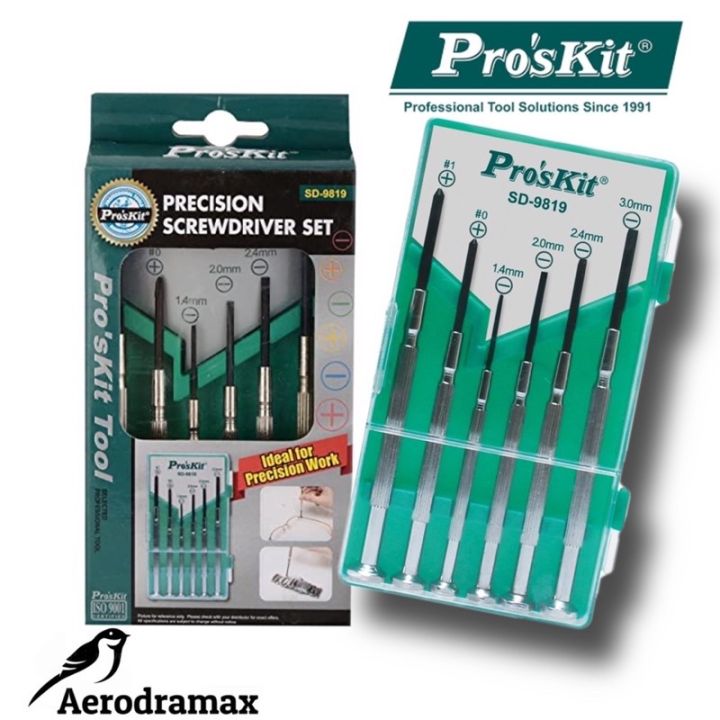Pro’sKit Tool SD-9819 Percision Screwdriver Set | Lazada
