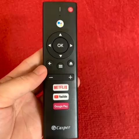 Điều khiển tivi Casper giọng nói chính hãng theo TV, Remote casper TV smart thông minh các dòng ...