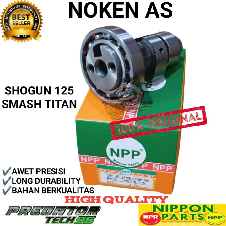 NOKEN AS CAMSHAFT ORIGINAL NPP SUZUKI SHOGUN 125 SMASH TITAN HIGH ...