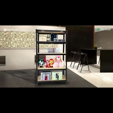 3-5 Tier Metal Boltless Rack Home kitchen Store Storage Rack Warehouse ...