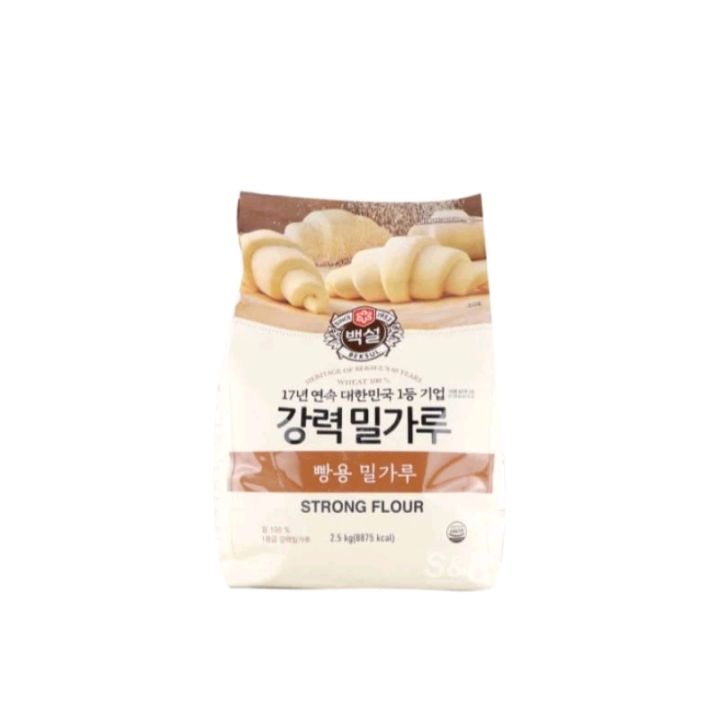 Bread Flour 2.5kg (Korean Beksul Strong Flour) | Lazada PH