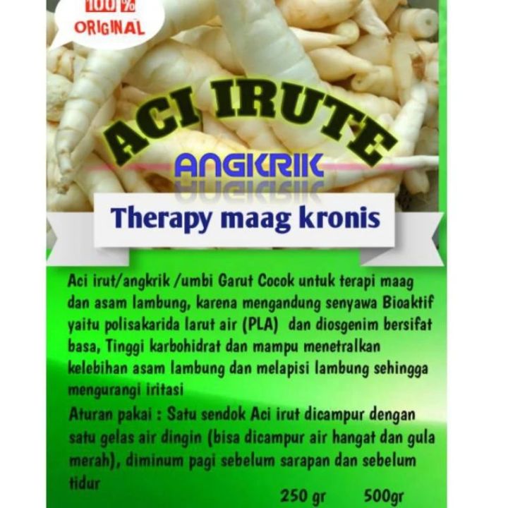 OBAT ASAM LAMBUNG MAAG KRONIS irut aci angkrik aci garut | Lazada Indonesia