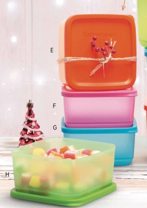 Tupperware Square Rounds 1pc | Lazada PH