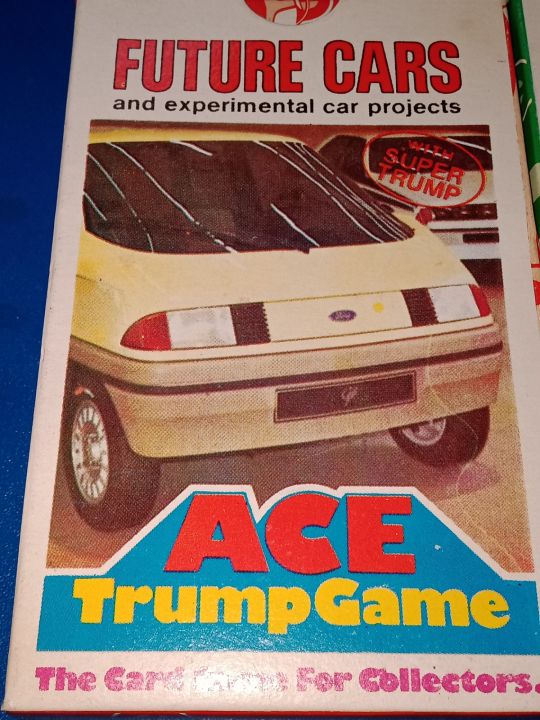 Future Cars Vintage Ace Super Trump Card Game | Lazada PH