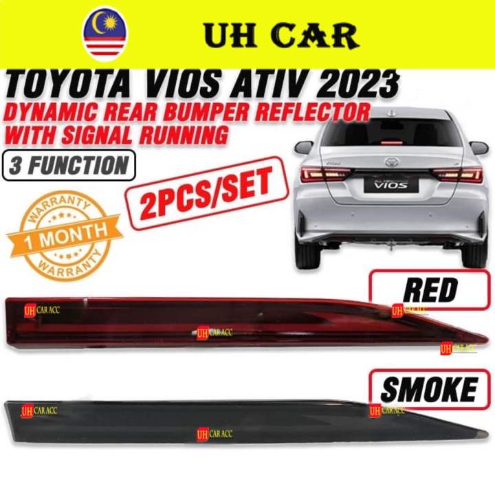 Toyota Vios ATIV 2023 Rear Bumper Refector Dyanmic Led Lamp Light Rear ...