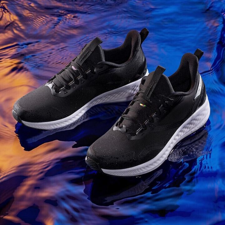 361 Degrees Rainblock Men's Running Shoes Waterproof Shock-absorbing ...