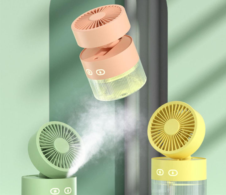 Xiaomi mijia Mini Fan 8000mA Strong Wind 3in1 Foldable Nano Mist ...