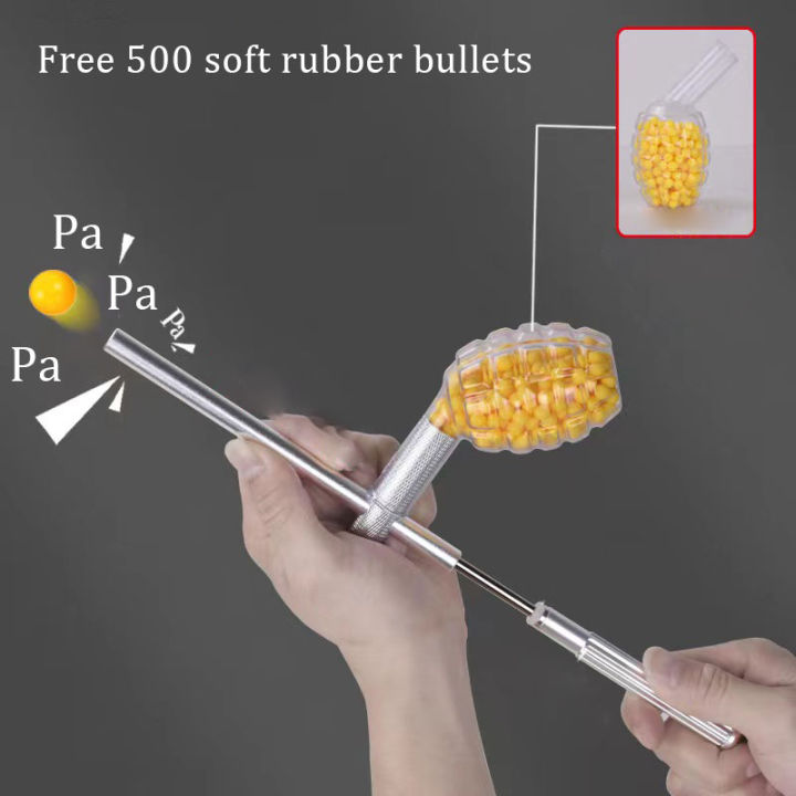 【Free 500 Soft Ball】Continuous Launcher Soft Pinball Launcher Small ...