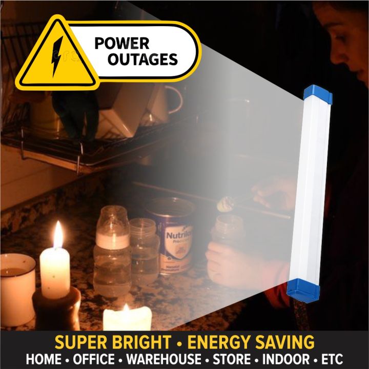 LED Emergency Tube Light 20w 40w 60w USB / Rechargeable / Super bright ...