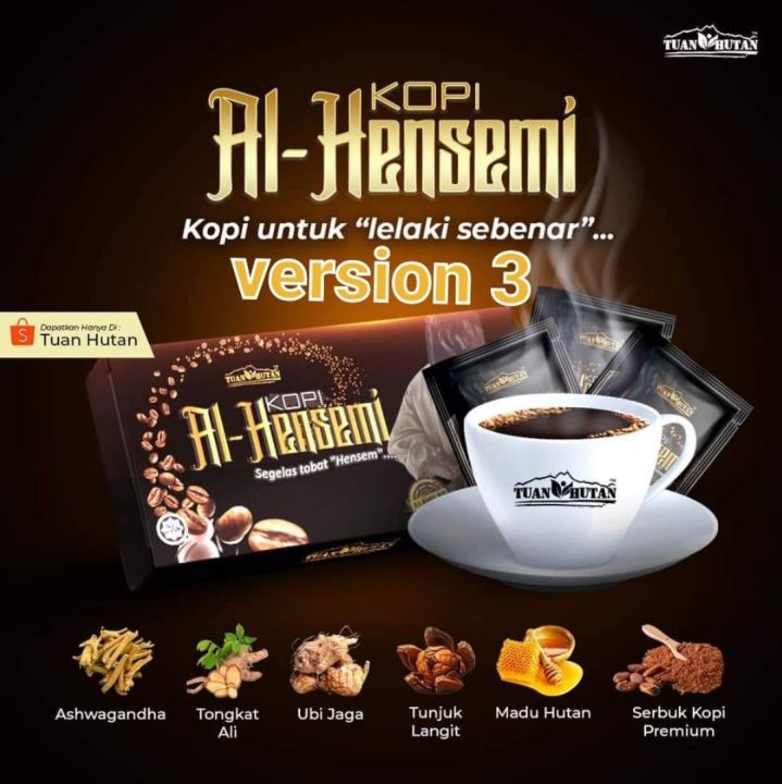 KOPI ALHENSEMI TUAN HUTAN | Lazada