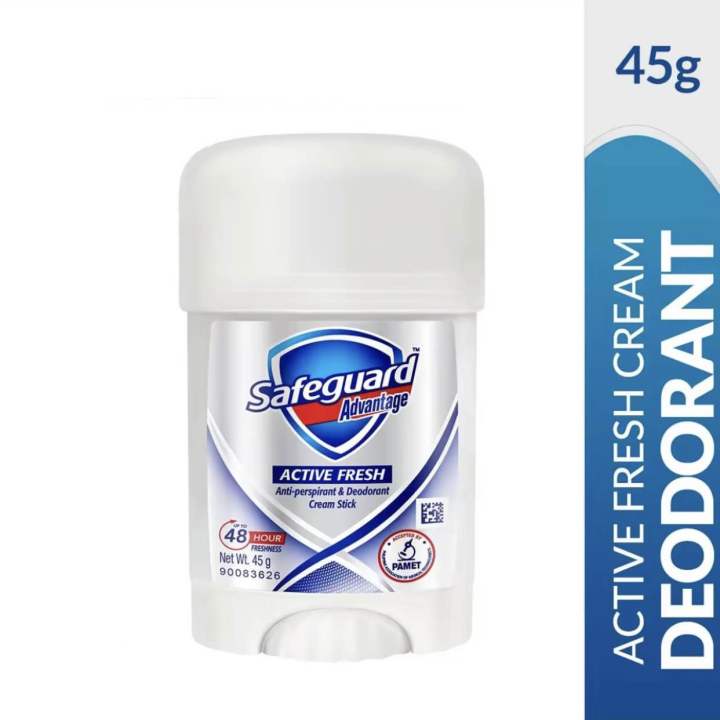 Safeguard Advantage Active Fresh Anti-Perspirant & Deodorant Cream ...