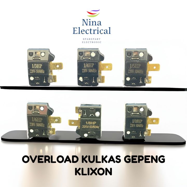 OVERLOAD KULKAS GEPENG KLIXON SEMUA UKURAN 1/3 1/4 1/5 1/6 1/8 1/10 (419 314 149 189) | Lazada ...