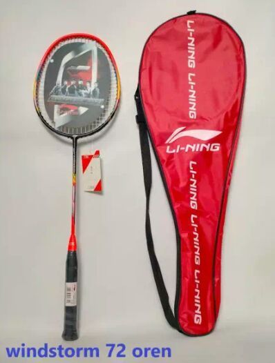 RAKET Badminton Bulutangkis Lining Windstorm 72 74 75 FREE Tas -BG ...
