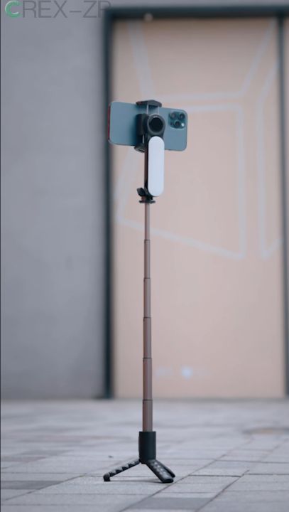 CREX-ZP Gimbal Stabilizer Mobile Phone Fill Light Gimbal Automatic ...