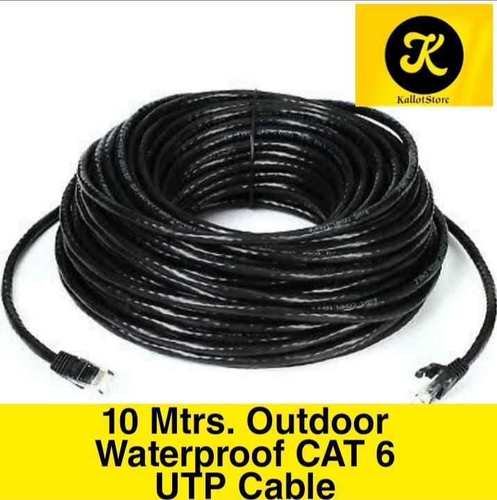UTP Cable 10m, 20m, 30m, 40m, 50m Outdoor Waterproof CAT 6 UTP Cable ...