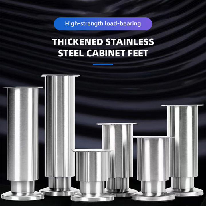 Stainless Steel Furniture Leg Adjustable Table Feet Replacement Cabinet ...