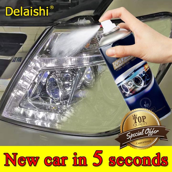 【Malaysian In stock】200ML Car Vehicles HeadLamp Restoration Spray 200ML ...