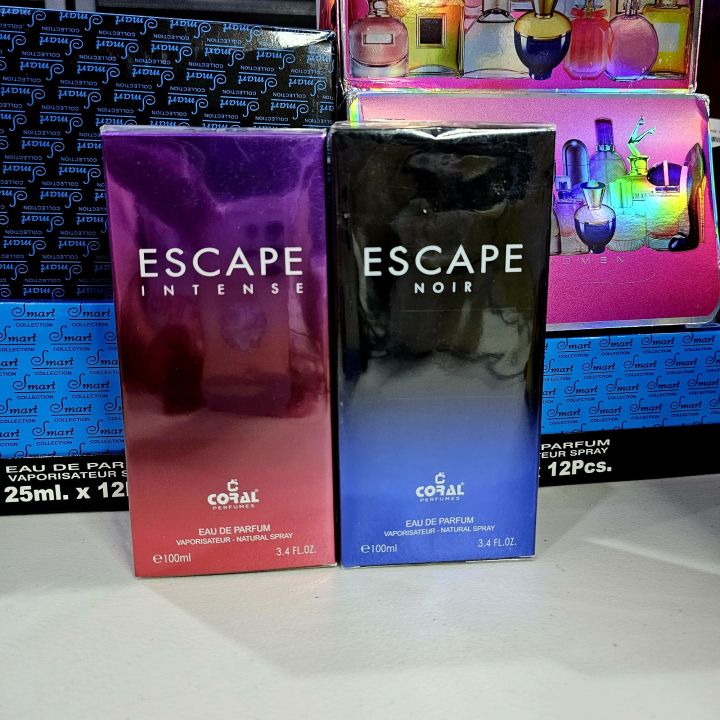 CORAL ESCAPE INTENSE / ESCAPE NOIR EU DE PERFUME 100ml 🇦🇪 | Lazada PH