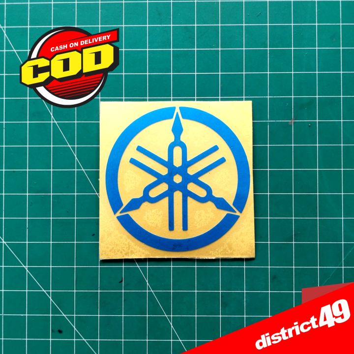 Cutting sticker Yamaha logo - Sticker Cutting Yamaha logo - Stiker ...