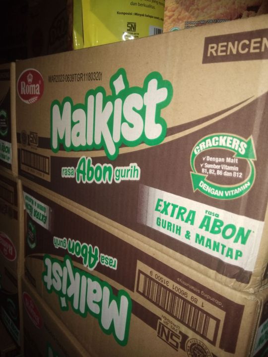 roma malkist abon 1 dus isi 12 x 10 x 18gram | Lazada Indonesia