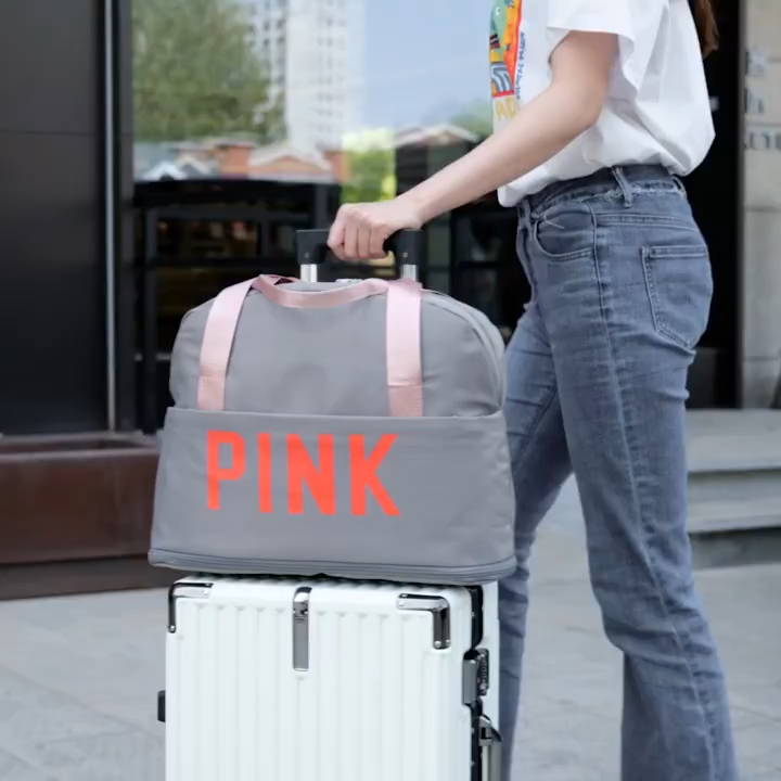[พร้อมส่งในไทย] กระเป๋าเดินทาง กระเป๋าเสื้อผ้า ความจุที่ขยายได้ กันน้ำ ...