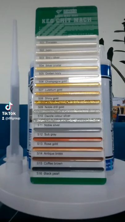 Saveto S21 - Fog Grey. Keo chít mạch gạch đá gốc Epoxy cao cấp, tuýp ...
