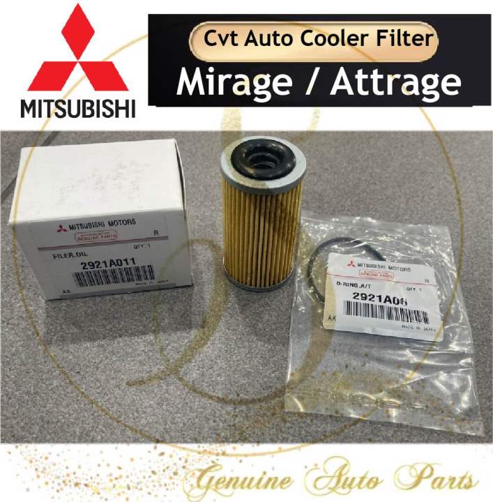 (100% ORIGINAL) MITSUBISHI MIRAGE ATTRAGE AUTO CVT COOLER FILTER ...