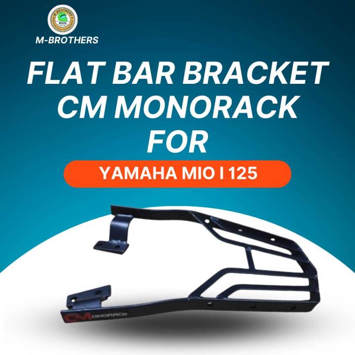 Yamaha Mio I 125 Flat Bar Monorack Bracket | Lazada PH