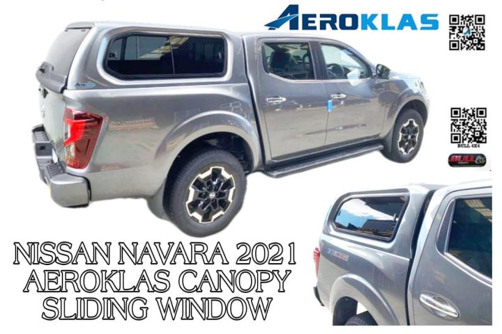 Nissan Navara pro4x 2021 2022 2023 rear trunk boot aeroklass canopy ...