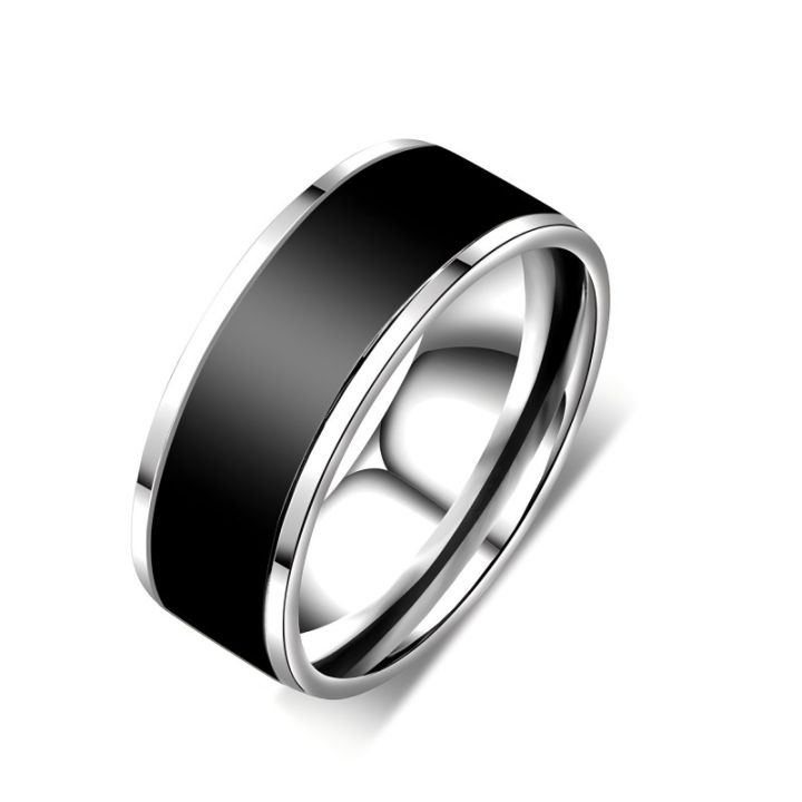 Color-Changing Temperature-Sensitive Ring Men & Women Trendy K-style ...
