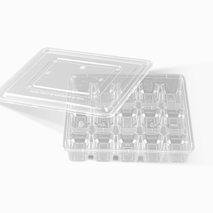 Disposable Quick-Frozen Dumplings Box Compartment Tray Dumpling ...