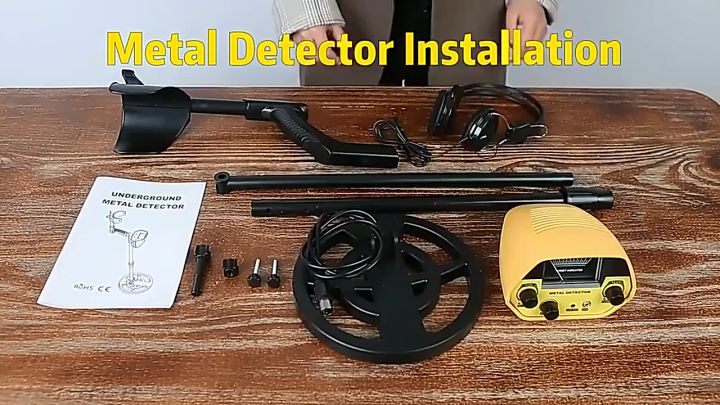 Underground Metal Detector High Sensitivity Metal Hunter Gold Digger ...