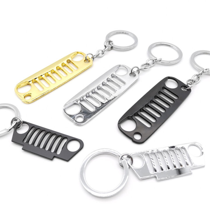 JDM Stainless Steel Car Front Grill Design Car Key Chain Grill Keychain ...