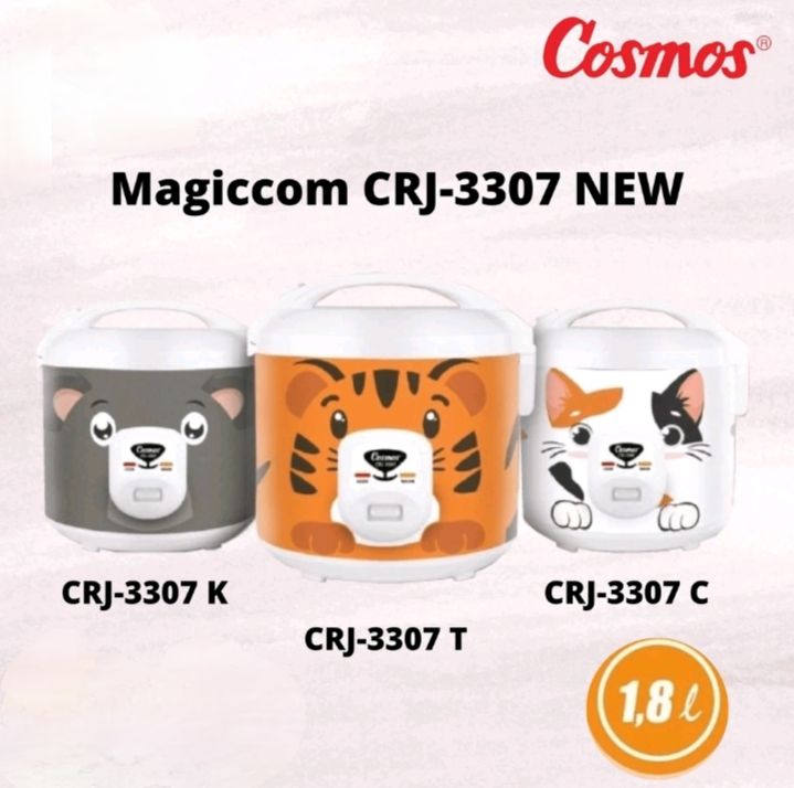 COSMOS Rice Cooker CRJ-3232 Magicom Cosmos New Fabelia 1.8 Liter ...