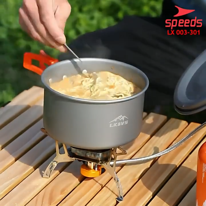 SPEEDS Alat Masak Camping Piknik 3in1 Portable Nature Serbaguna Mancing ...